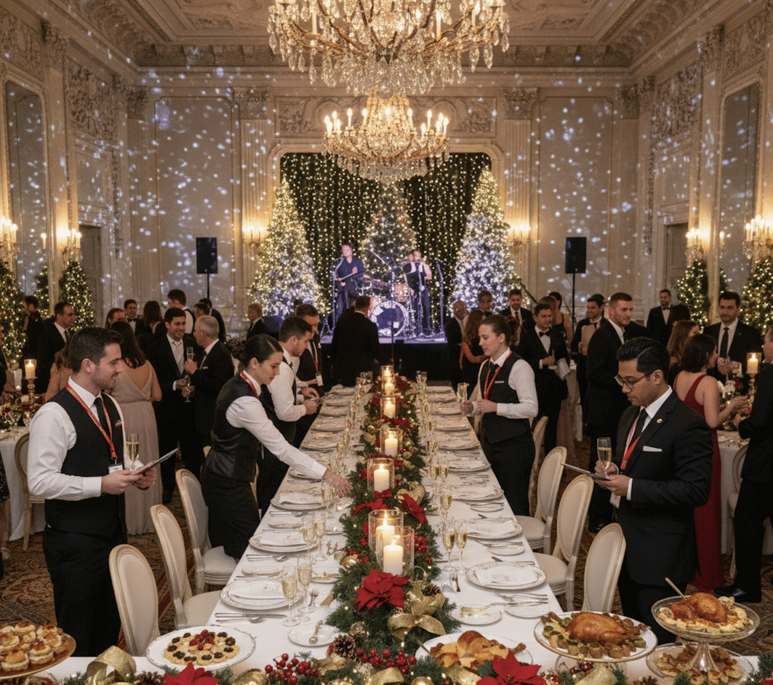 Christmas Event Planner for Decor, Catering & event services